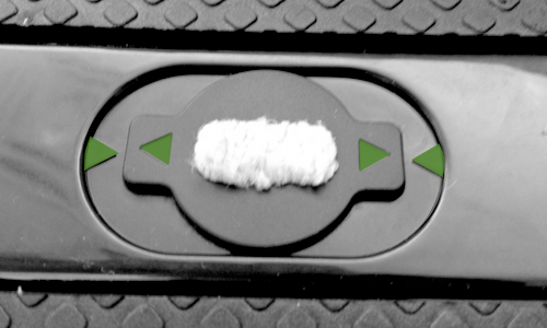 The Pro-Clean Reservoir Pad is wicking too much fluid.